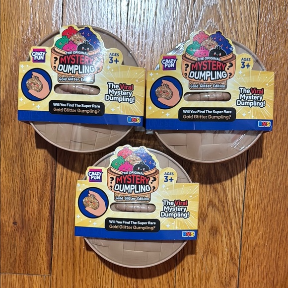 rms | Toys | Mystery Dumpling Gold Glitter Edition Gold Rms Five Below ...
